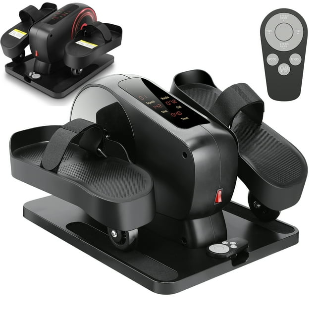 Tikmboex 2-in-1 Under Desk Elliptical Machines, Mini Elliptical with ...