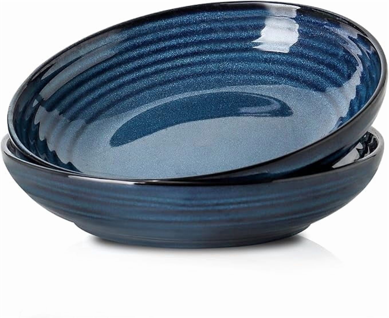 Tikooere Pasta Bowls 32 OZ, Set of 2, 8.7 inch Shallow Plates - Walmart.com