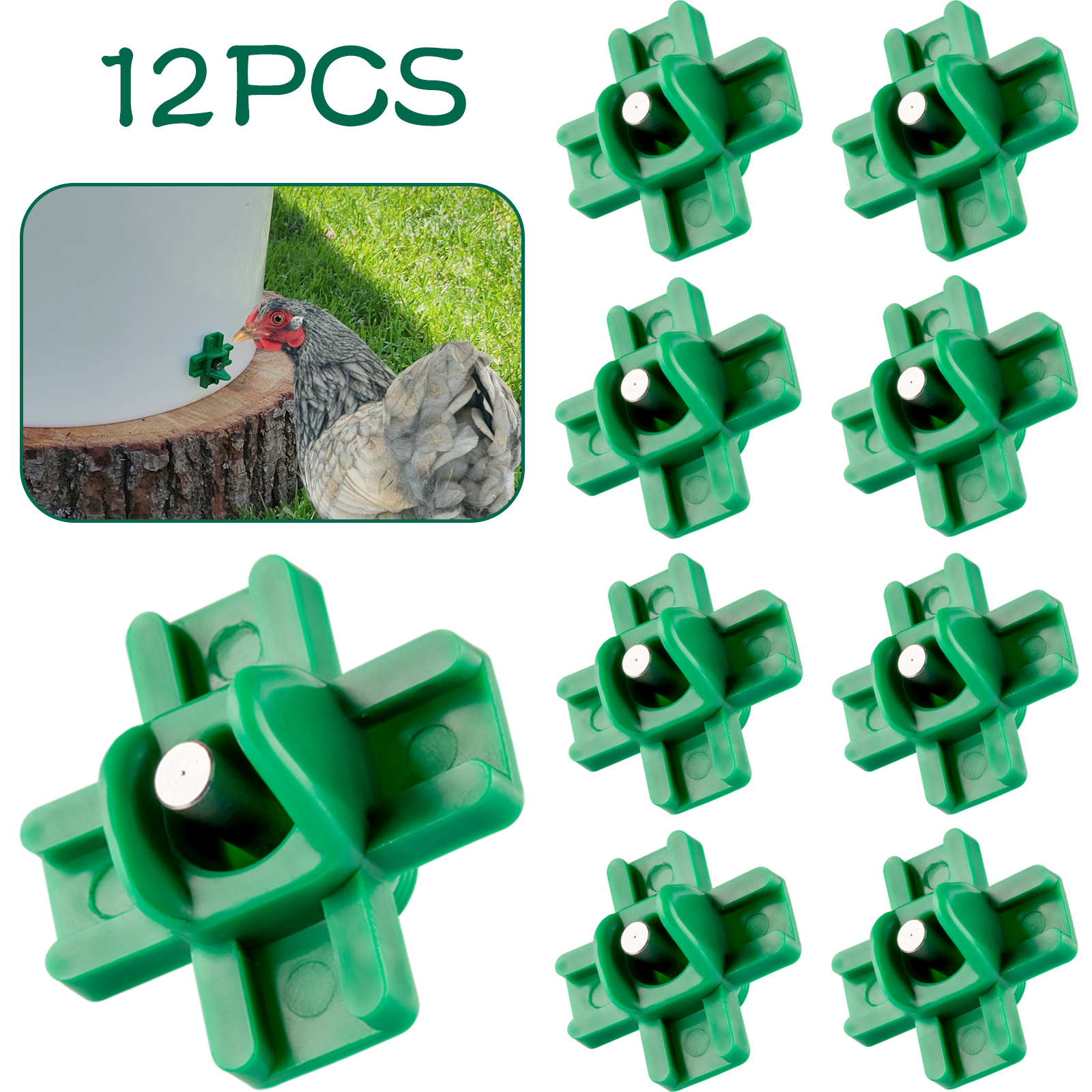 Backyard Barnyard Automatic Poultry Waterer Cup Drinker for Chickens ...