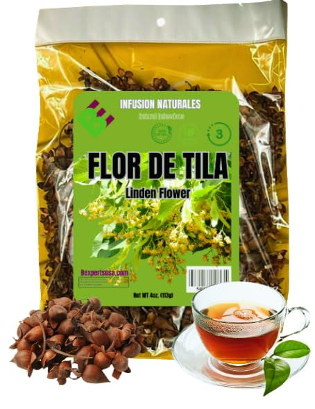 Tila Flower Herbal Tea 4 Oz (113 g) | Flor De Tila Mexicana (Linden ...