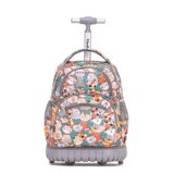 Tilami Rolling Backpack 16 Inch School College Travel Carry-on Backpack ...