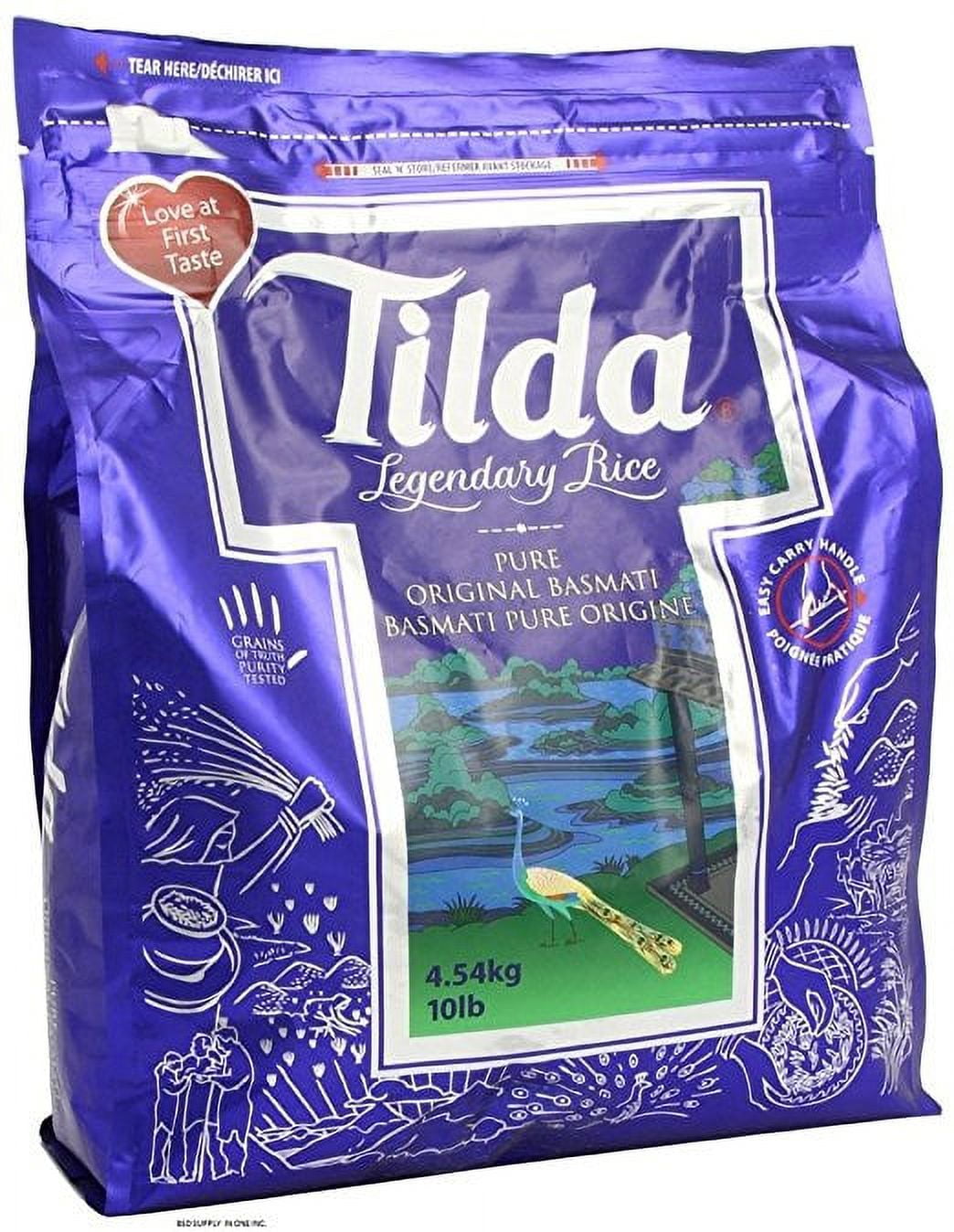 Tilda Pure Basmati Rice, 10-Pound Bag with Handle - Walmart.com