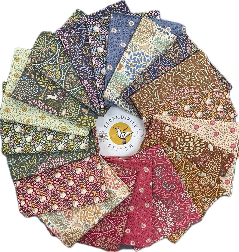 Tilda Fabric Collection, Sanctuary Line, Fat Quarter Bundle 20pc ...
