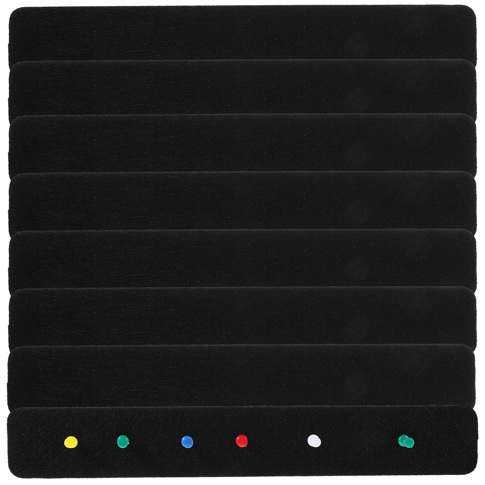 Tile Bulletin Board Strip Pin Tacks Corkboards Strips Long Felt Message ...