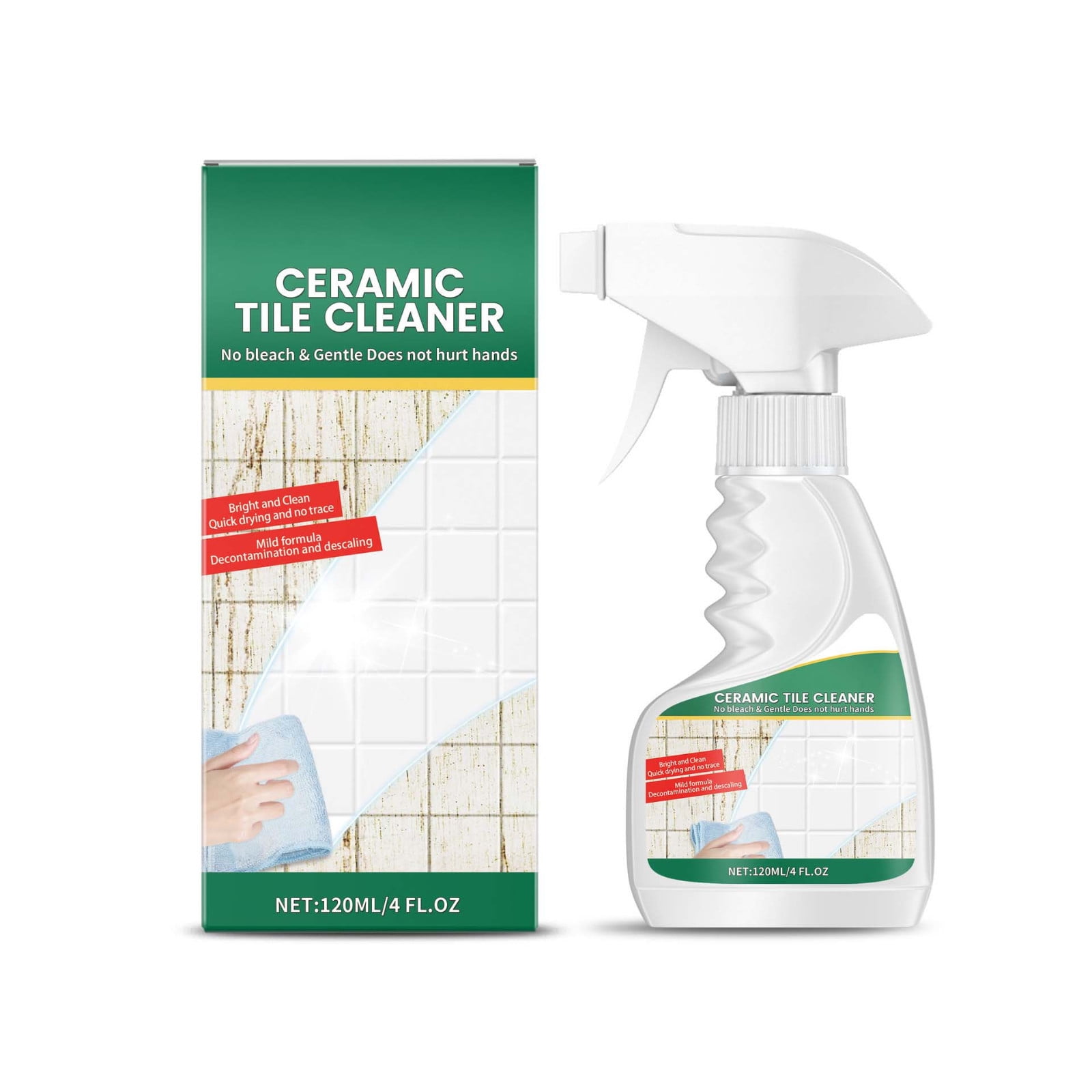 Tile Cleaner Spray For Household Use Made From Plastic Bottle With ...