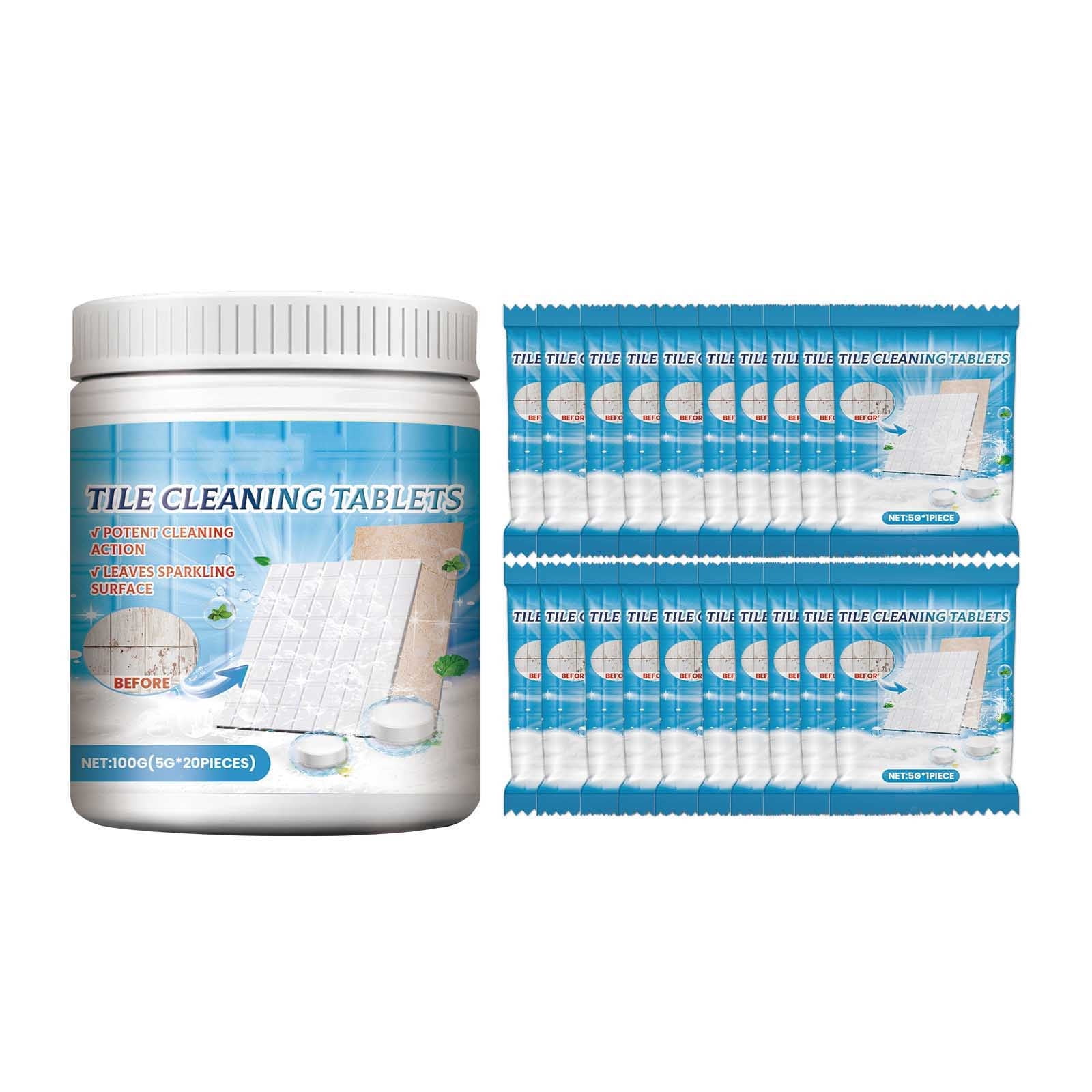 Tile Cleaning Tablets - Effective Stain Removal for Ceramic Tiles ...