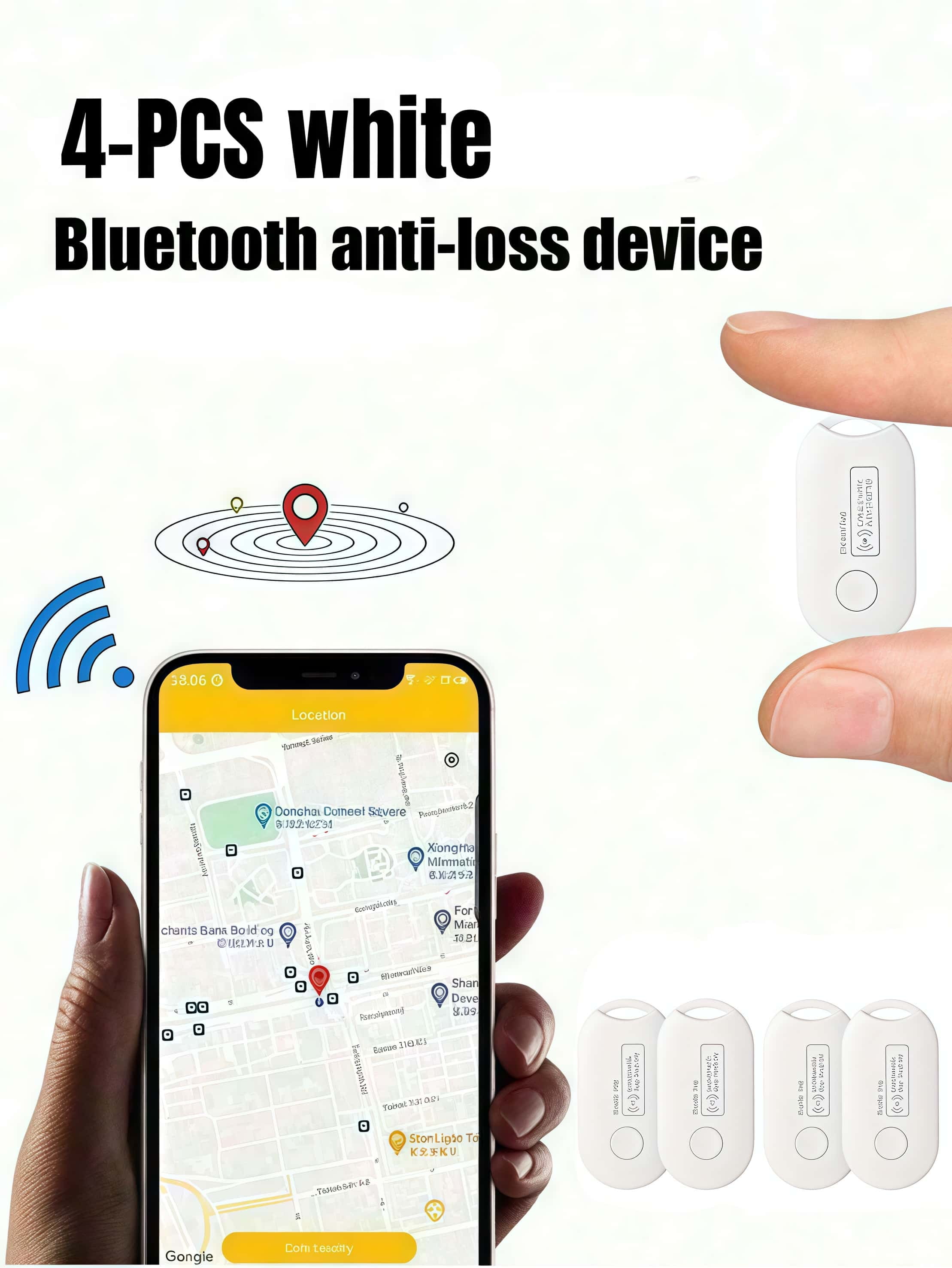 Tile Companion Bluetooth tracker, key Finder and item locator for keys ...