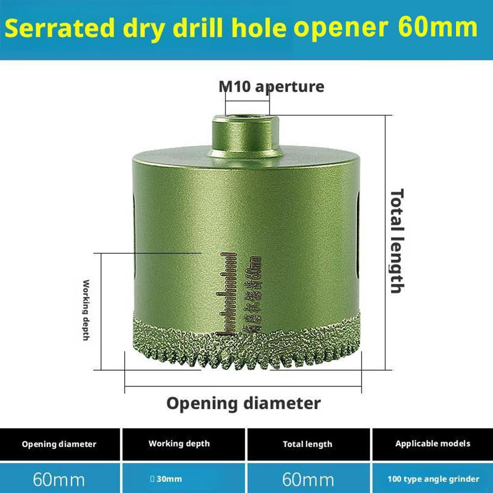 Tile Cutting Hole Opener Marble Stone Countertop Drill Bit Angle ...