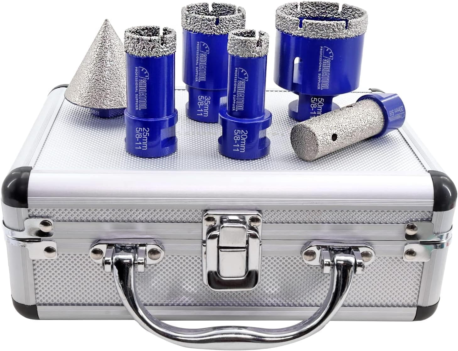 Tile Drill Bits Set,Porcelain Hole , for Marble Ceramic Granite 6 count ...