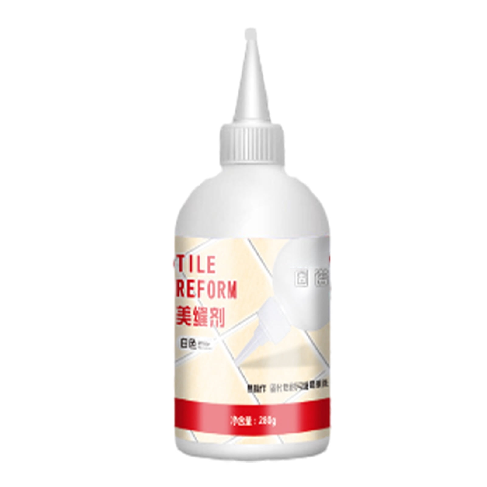 Tile Grout Repair, 280g Waterproof Tile Filler, Quick Dry Tile Repair ...