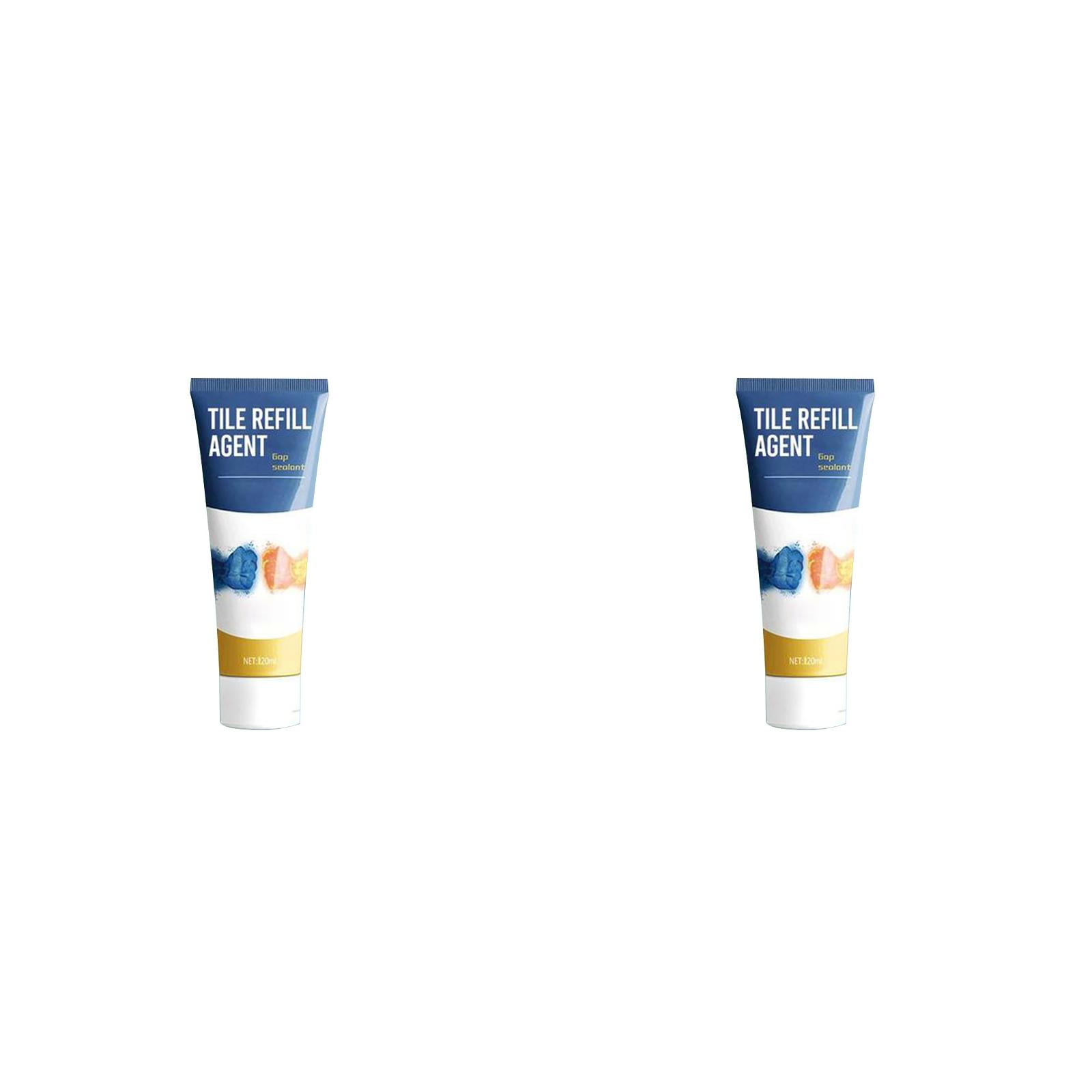 Tile Grout Repair 2pcs Wall Ceramic Tile Agent White Grout Filler Fast ...