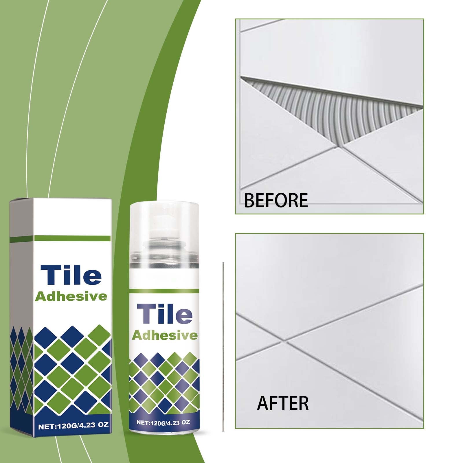 Tile Grout Repair Sealant White 120ml | Waterproof Adhesive Paste for ...