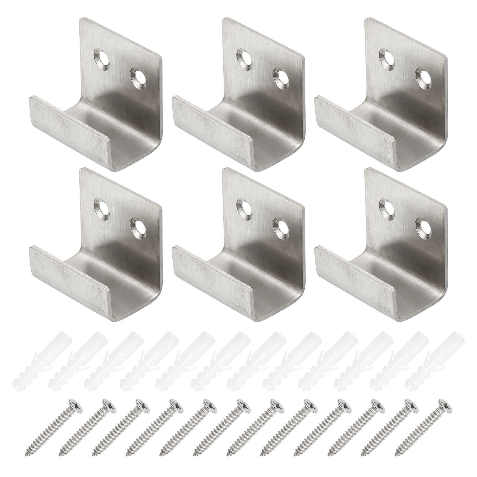 Tile Hanger Brackets 1.6x1.4", U Wall Mounted Mirror Clips Fasteners ...