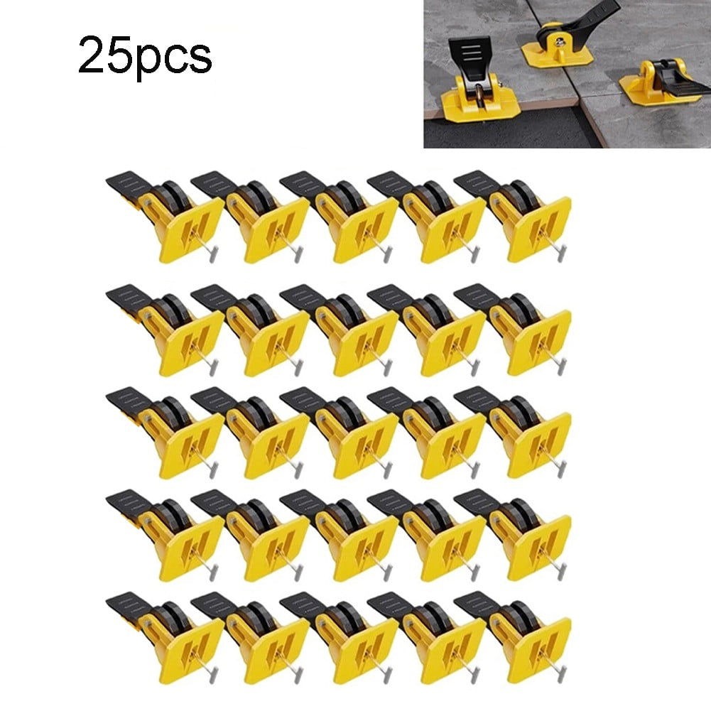 Tile Leveling Adjuster System Reusable Tile Installation Tool Kit Set Tile Leveler Spacers For