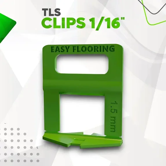 Tile Leveling System Clips 1/16" (1.5 mm) – Standard Spacers - Walmart.com