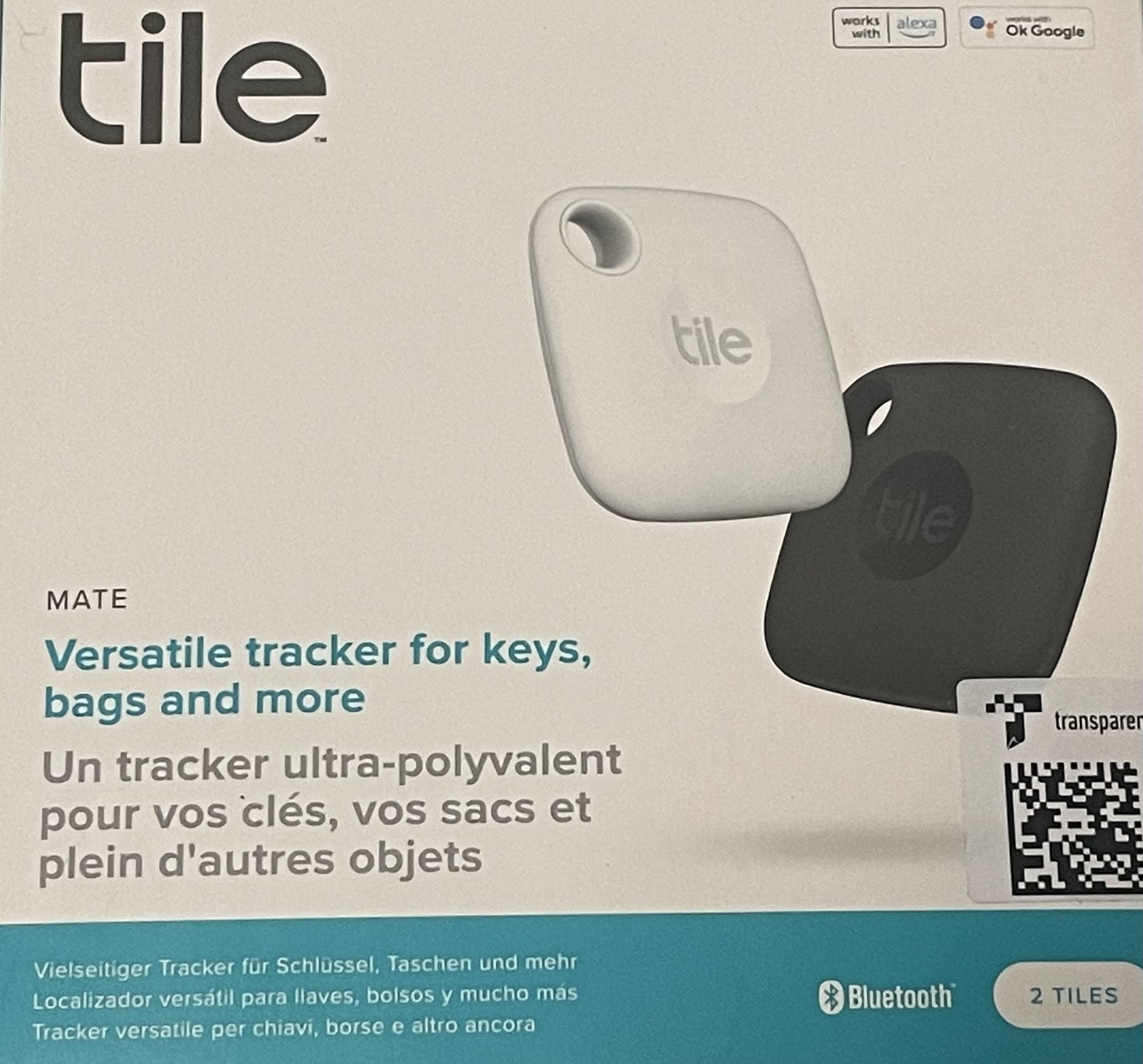 Tile Mate 2-Pack. Bluetooth Tracker, Keys Finder and Item Locator for ...