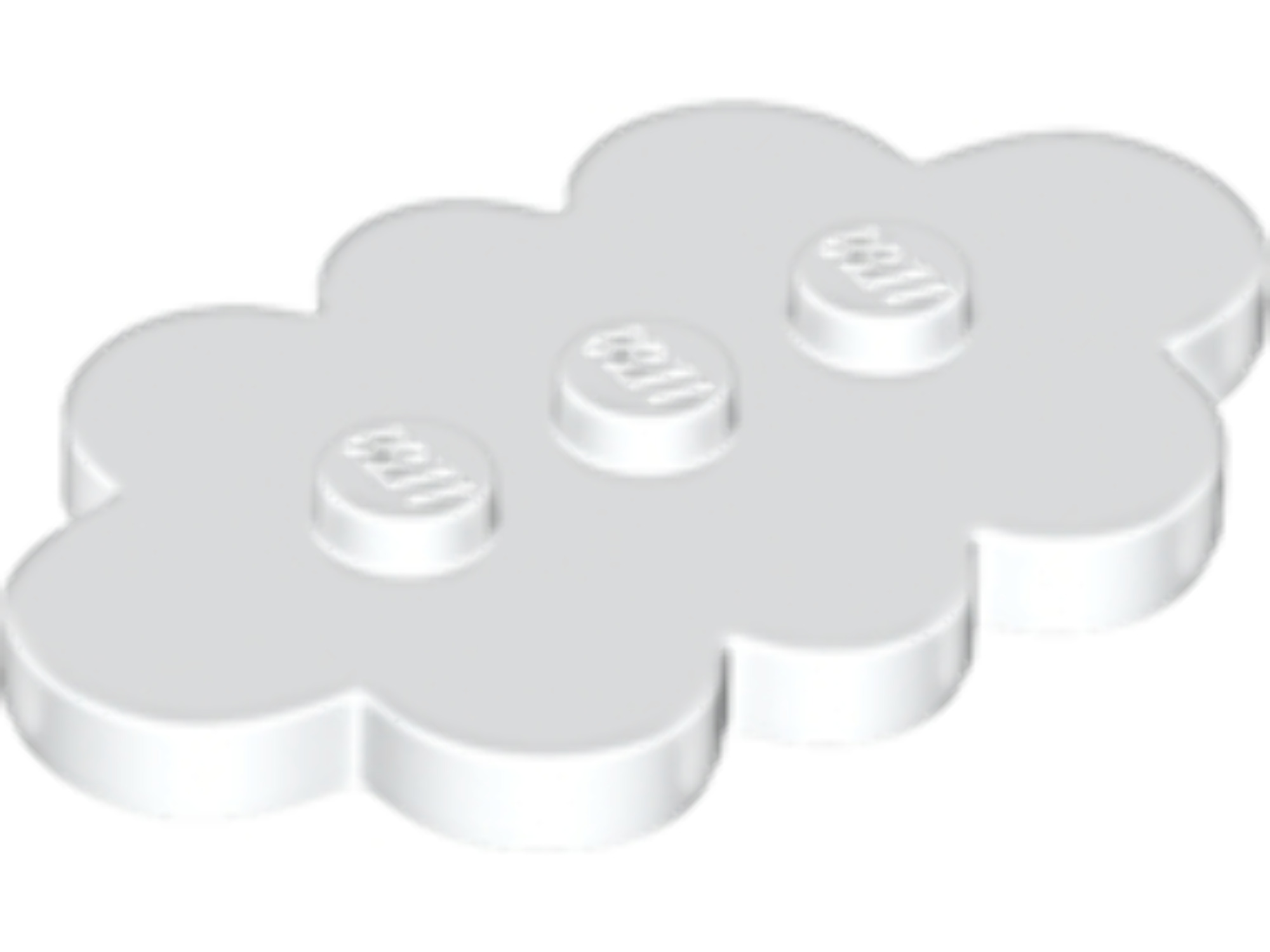 Tile, Modified 3 x 5 Cloud - Official LEGO® Part - Walmart.com
