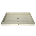 Tile Redi 72'' x 37'' Single Threshold Shower Base - Walmart.com