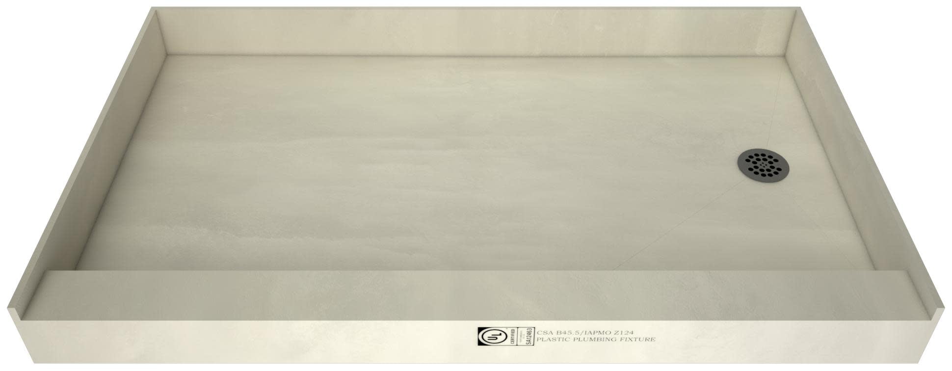 Tile Redi P3660rpvc Redi Base 60" X 36" Rectangular Shower Base ...