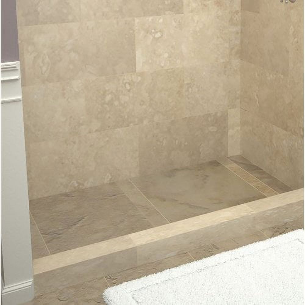 Tile Redi Rt4860r-Pvc Redi Trench 60" X 48" Rectangular Shower Base ...