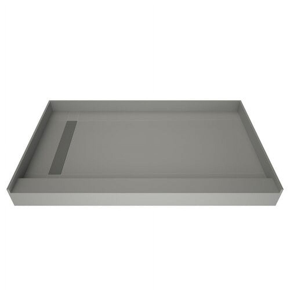 Tile Redi Rt3460l-Pvc Redi Trench 34" X 60" Rectangular Shower Base ...