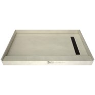 Tile Redi Base'N Bench Single Threshold Shower Base with Bench and ...