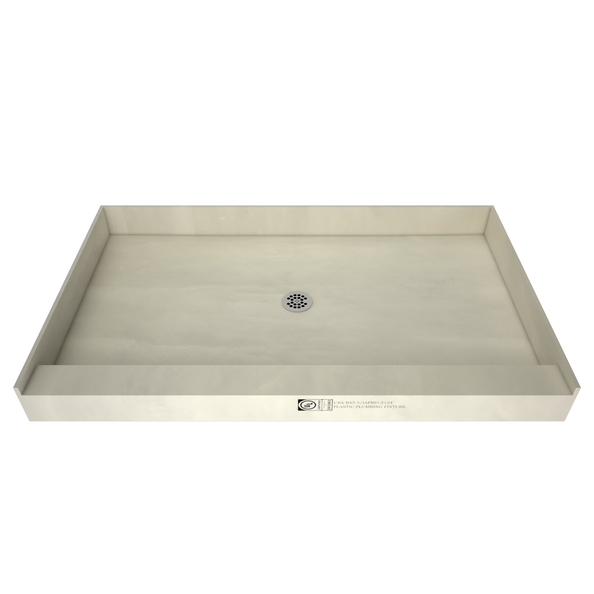 Tile Redi P3642C-PVC Redi Base 42" X 36" Rectangular Shower Base ...