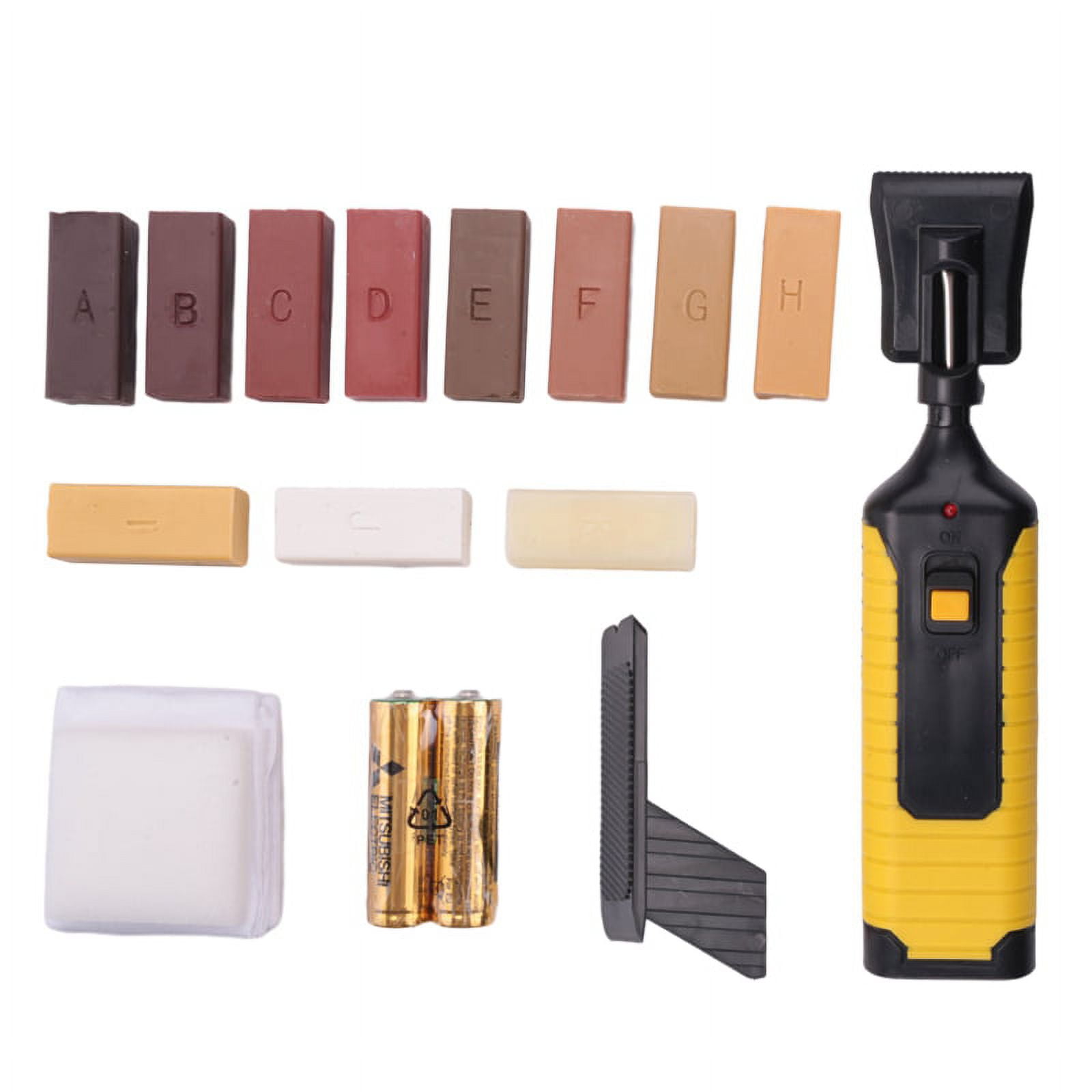 Tile Repair Kit Stone Repair Kit with 11 Blocks of Wax, Tile Crevice ...