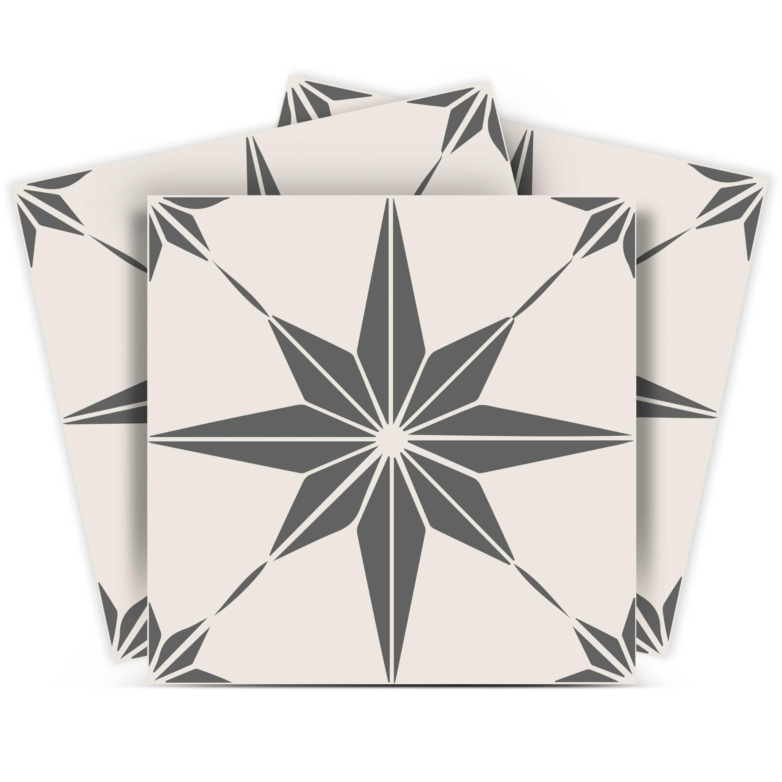 Tile Stickers by Mi Alma 24 pcs Talavera Wall Stencils Wall Stickers ...