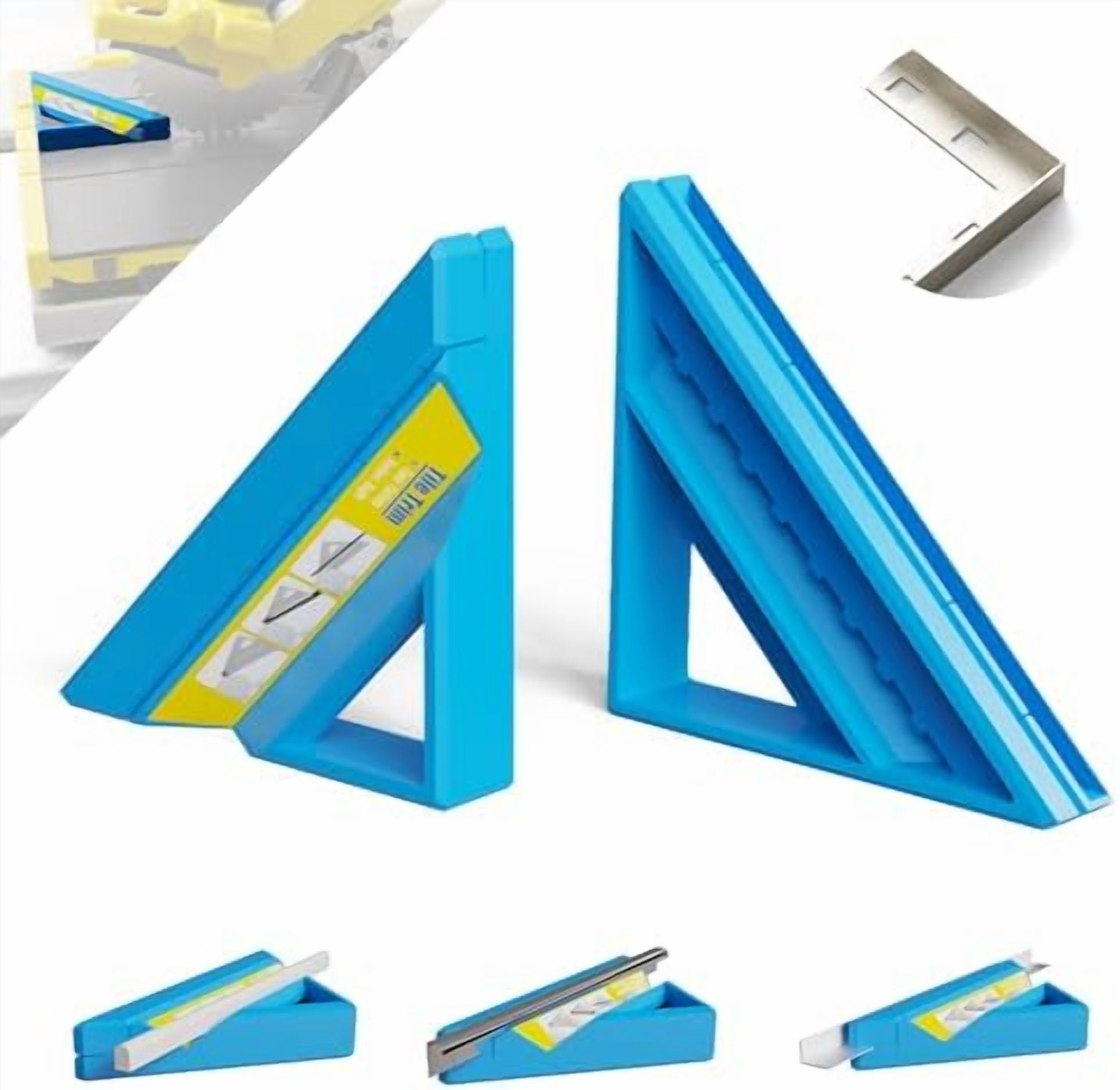 Tile Tool, Tile Edge Trim Cutting Tool for Installation, Precise 45 ...