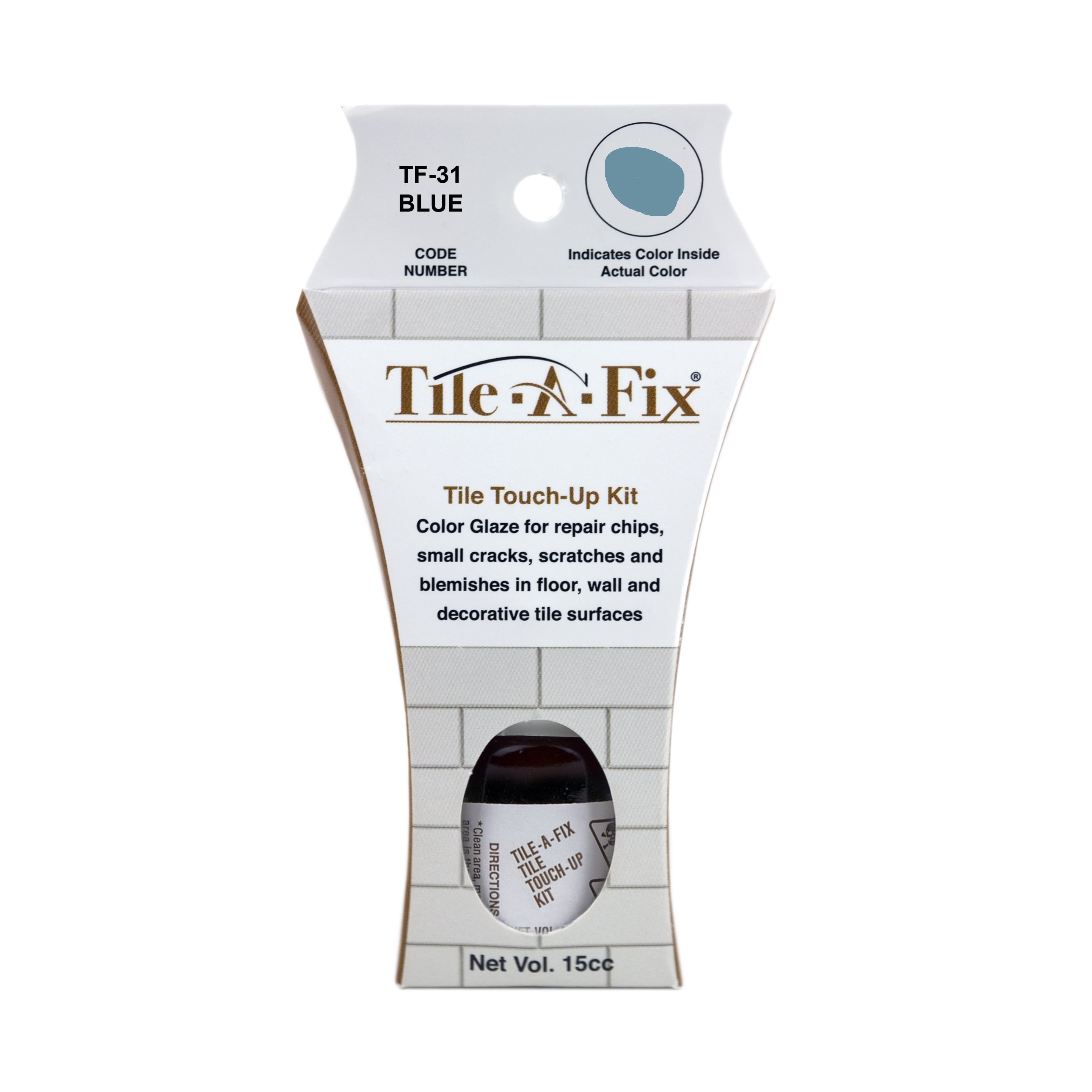 Tile-a-Fix Tile Touch up Repair Glaze - Blue - TF31 (Touch-up Material ...