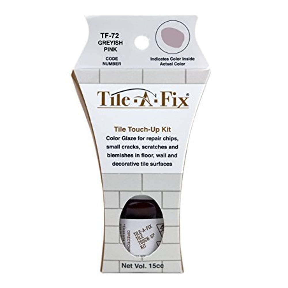 Tile-a-Fix Tile Touch up Repair Glaze for All Tile - Greyish Pink (TF ...