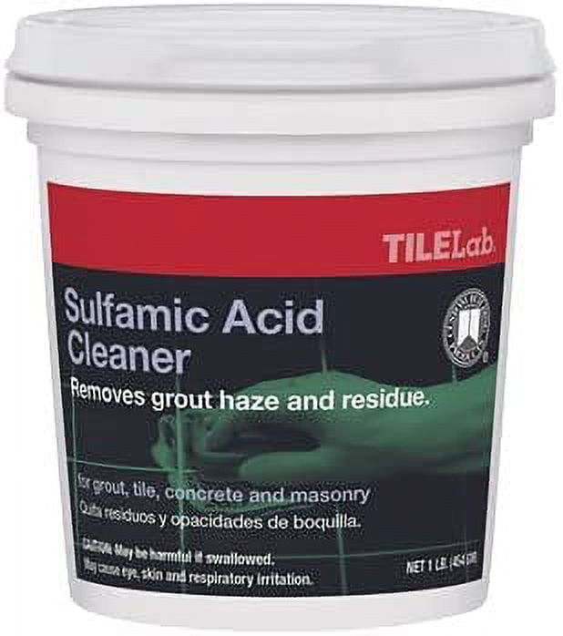 TileLab TLSACRA1 Sulfamic Acid Cleaner, Concentrate Crystals, 1-Lb ...