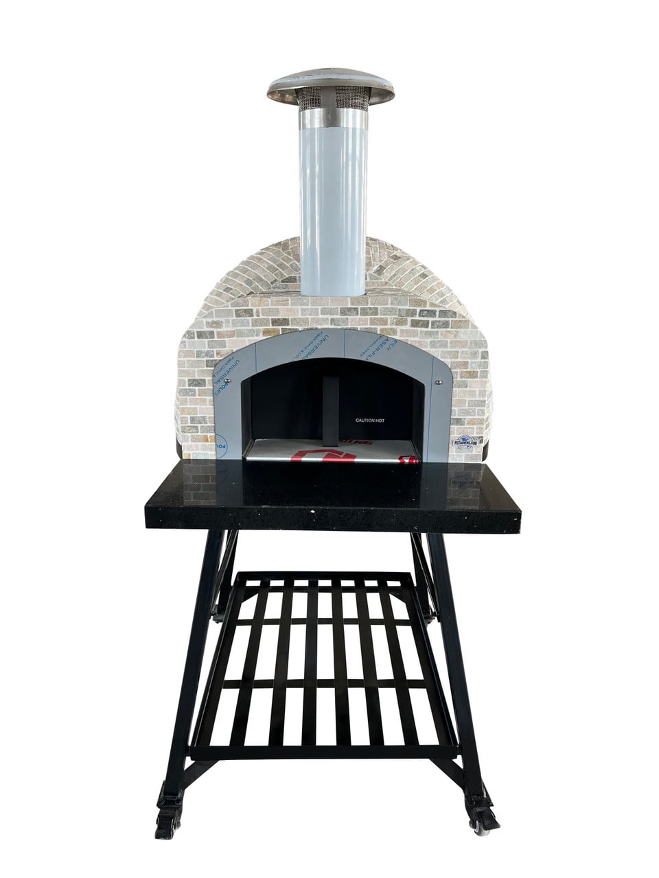 Tiled Cement Outdoor Pizza Oven / Clay Wood Fired Pizza Ovens with ...