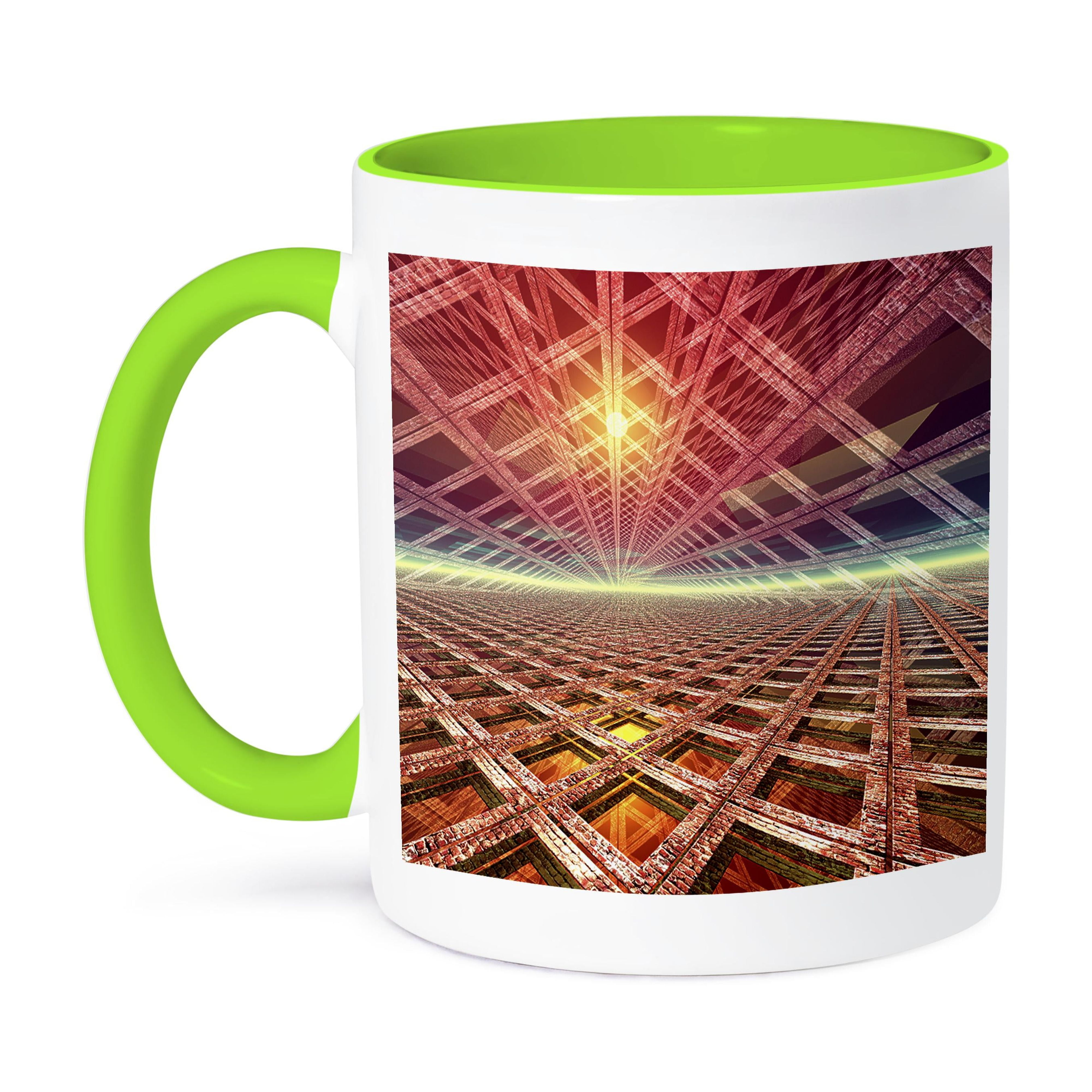 3dRose, Tiled Skyline futuristic star gate science fiction chamber ...