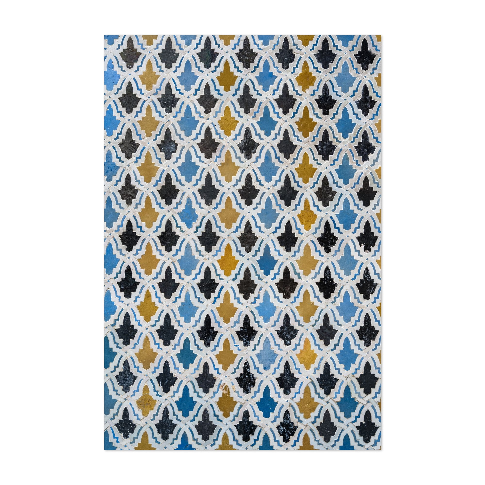 Tiles in Fez, Morocco - Fes Fez-Meknès Morocco Photography Pattern ...