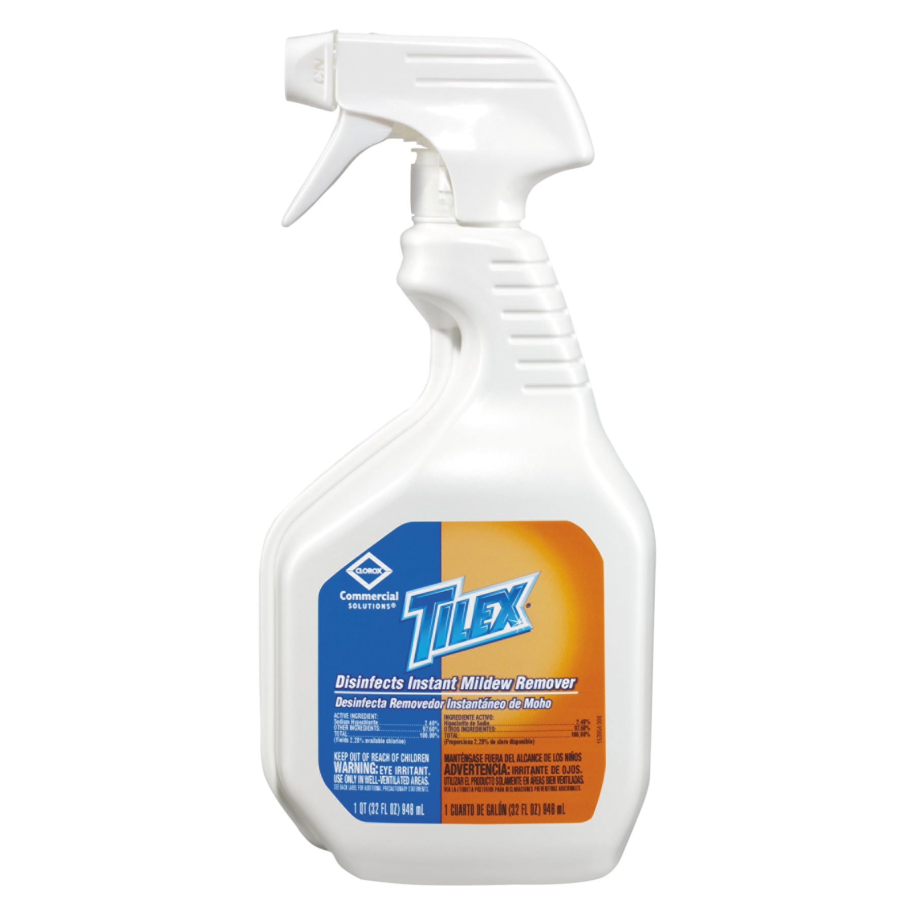 Clorox Tilex 32 Ounce Spray, Instant Mildew Remover & Mold Bleach ...