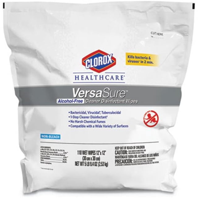 Tilex Healthcare VersaSure Cleaner Disinfectant Wipes - Walmart ...