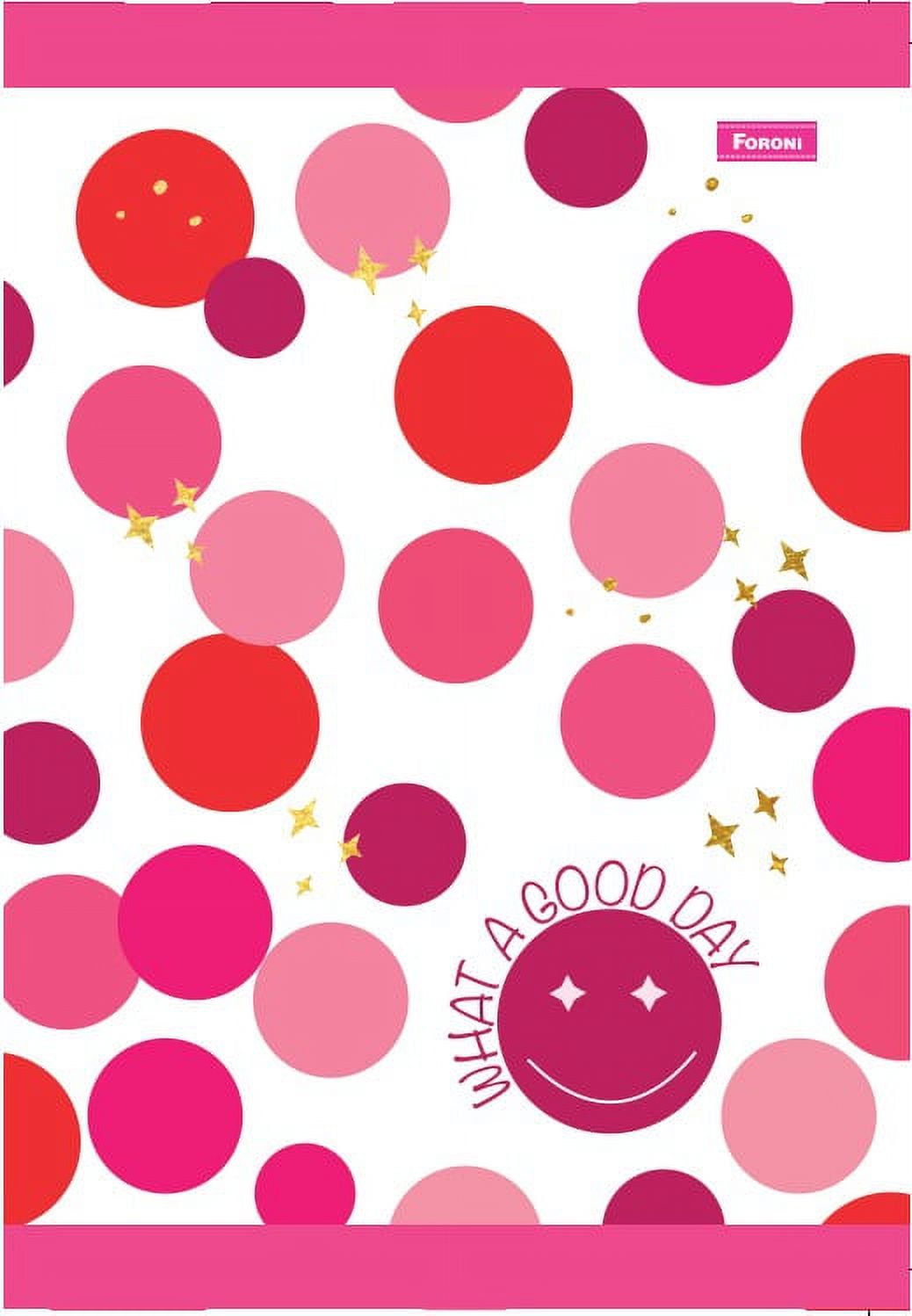 Foroni Pink Power Notebook, 100 H, 200 sheets, Assorted Color - Walmart.com