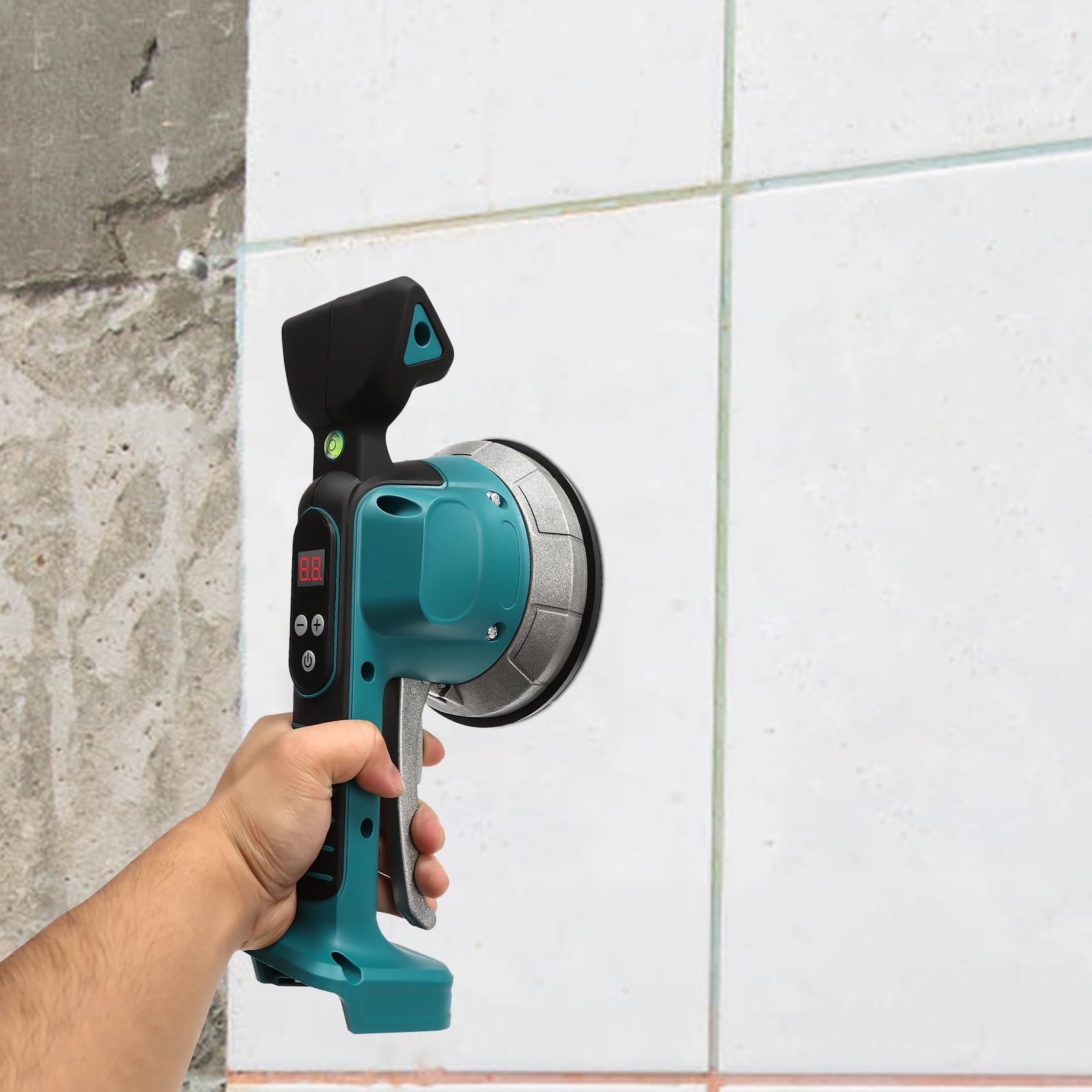 Tiling Machine with Aluminum Alloy Head, 440 lbs Suction Power ...