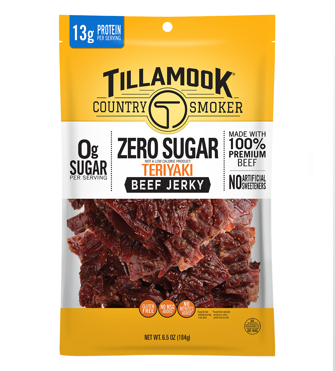 Tillamook Country Smoker Keto Friendly Zero Sugar Original Beef Jerky ...