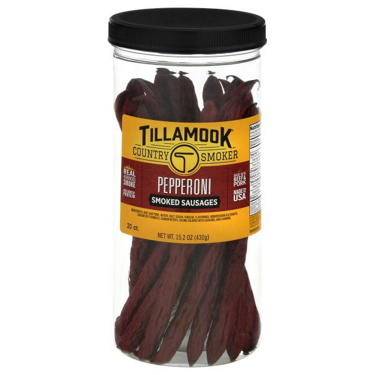 Tillamook - Pepperoni Sticks - 20ct - Walmart.com