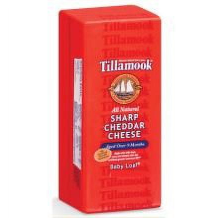 Tillamook Sharp Cheddar Cheese Loaf, 10 Pound - each. - Walmart.com