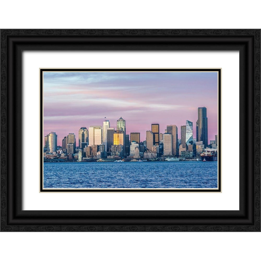 Tilley, Rob 14x11 Black Ornate Wood Framed with Double Matting Museum ...