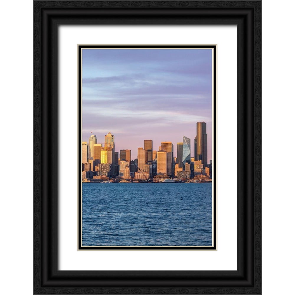 Tilley, Rob 17x24 Black Ornate Wood Framed with Double Matting Museum ...