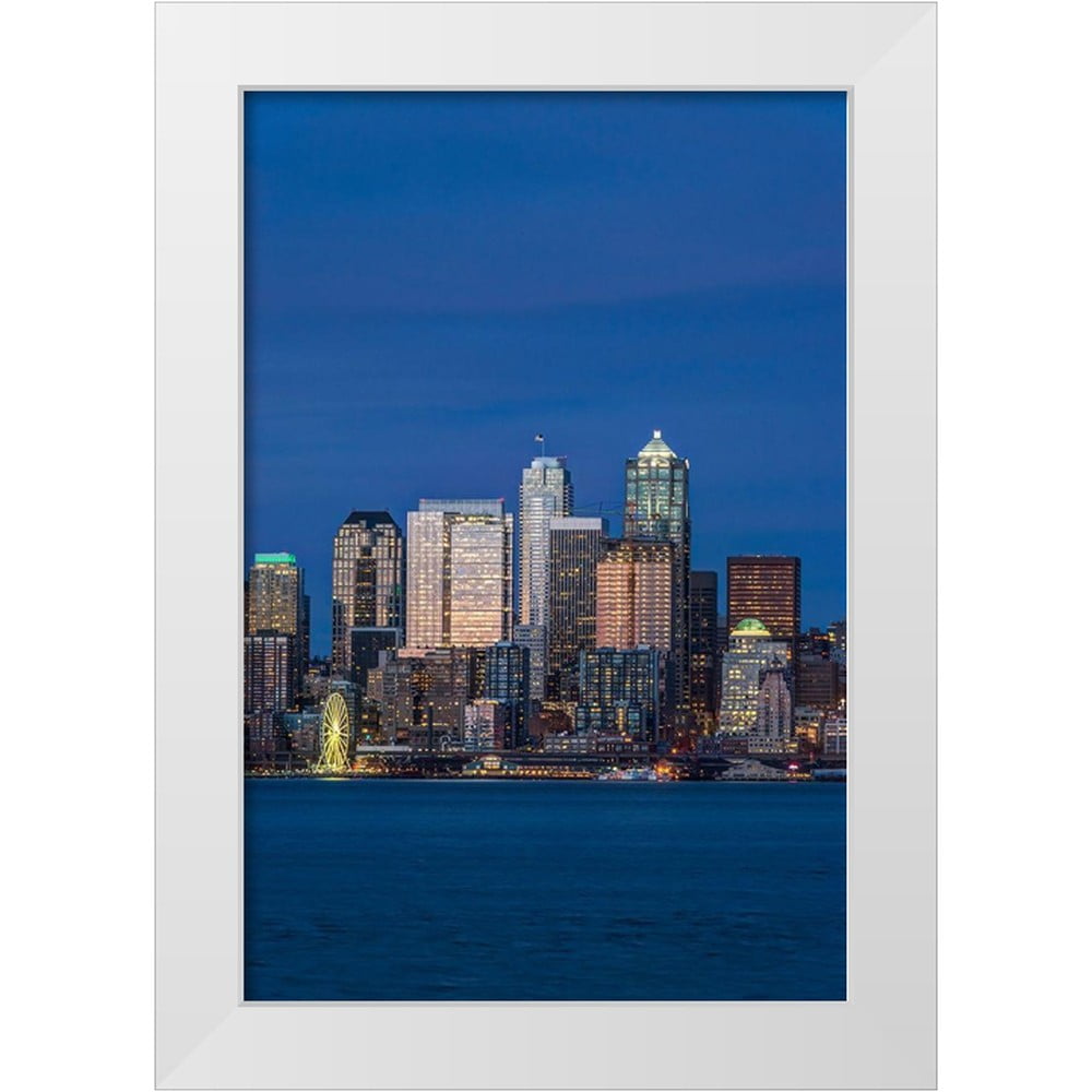 Tilley, Rob 17x24 White Modern Wood Framed Museum Art Print Titled ...