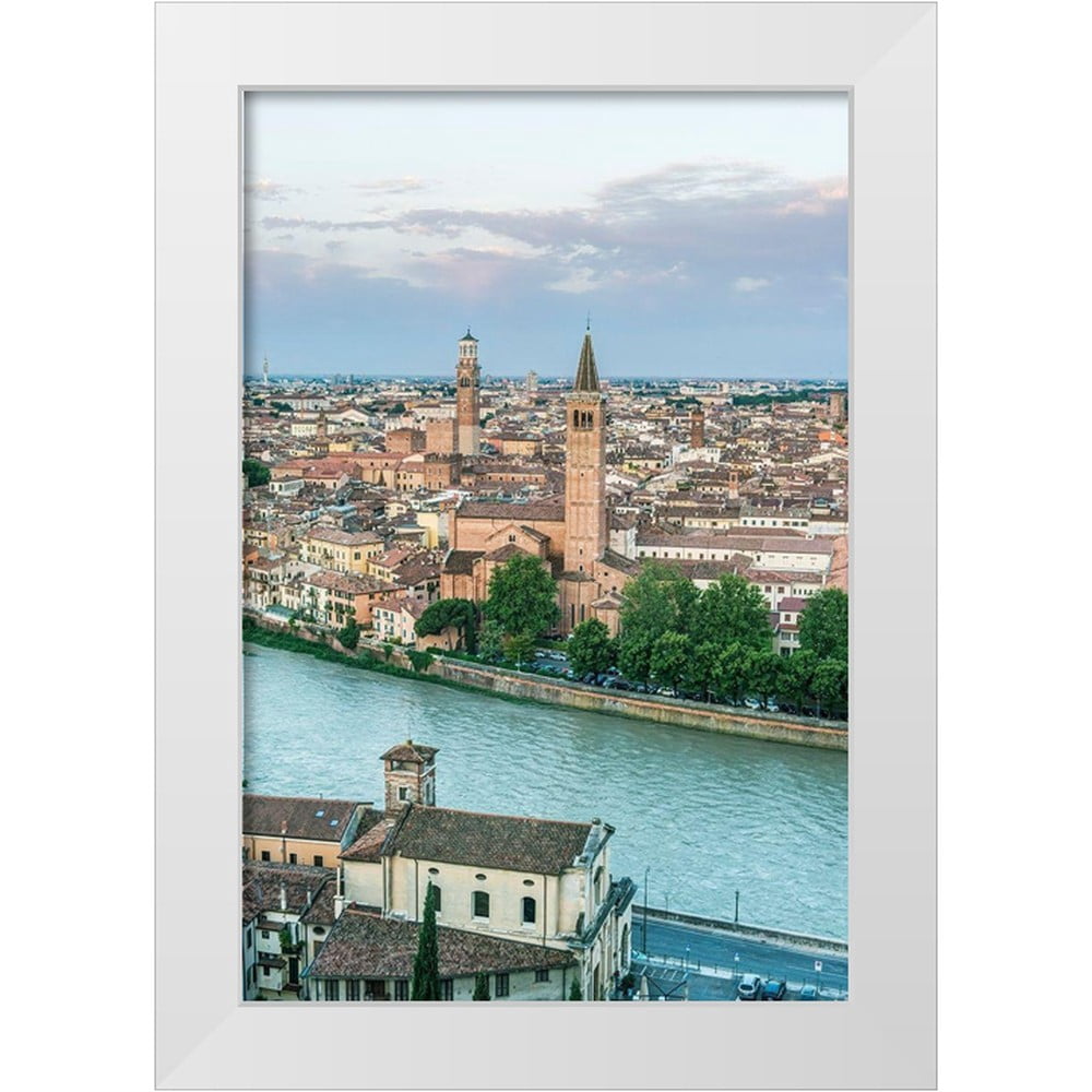 Tilley, Rob 23x32 White Modern Wood Framed Museum Art Print Titled ...