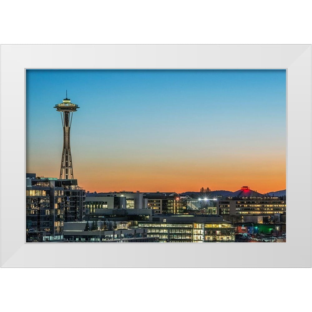 Tilley, Rob 24x17 White Modern Wood Framed Museum Art Print Titled ...
