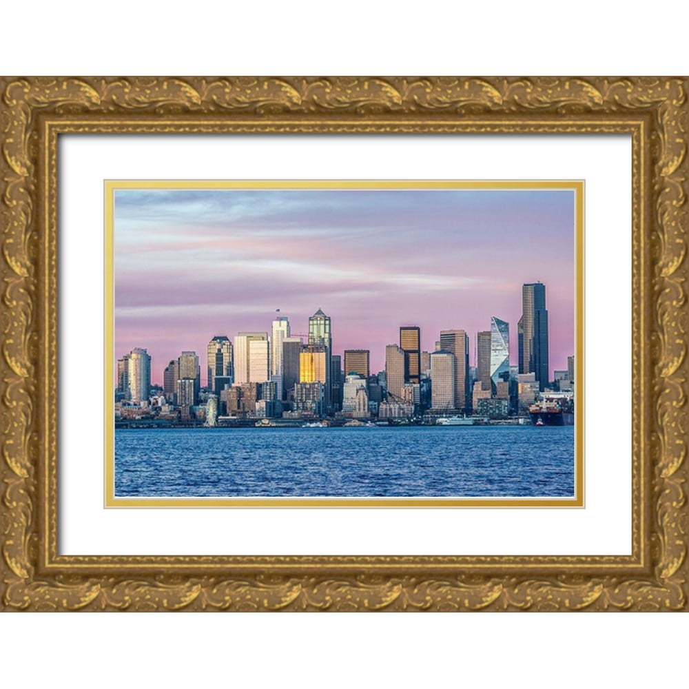 Tilley, Rob 32x23 Gold Ornate Wood Framed with Double Matting Museum Art Print Titled ...
