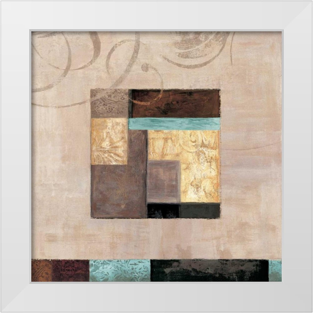 Tillman, Kate 26x26 White Modern Wood Framed Museum Art Print Titled ...